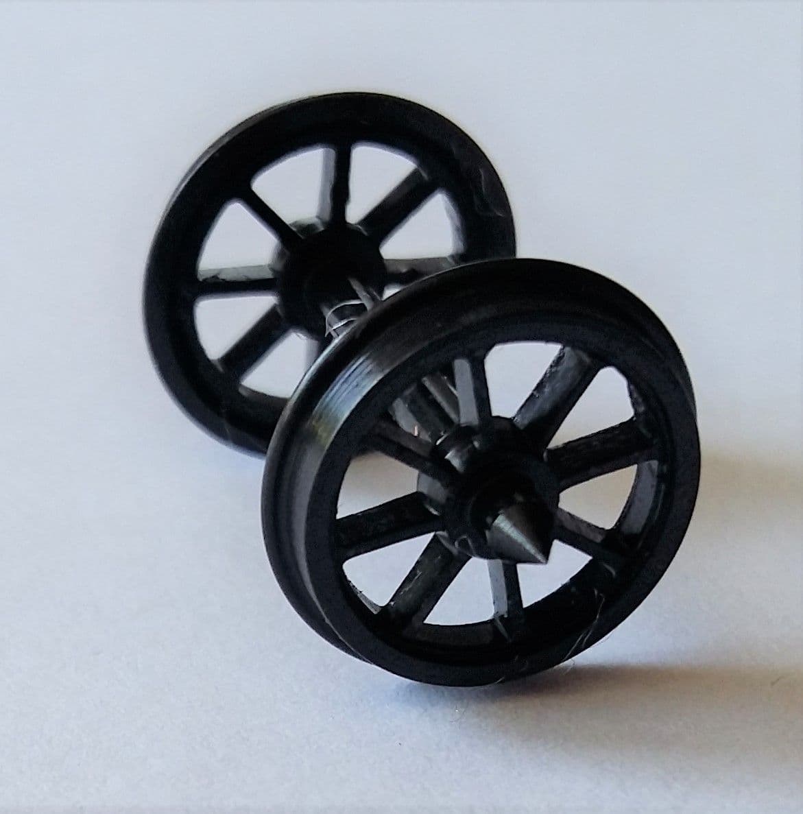 Alan Gibson 00 12mm 8 Spoke Plain Wheels Part no 4000