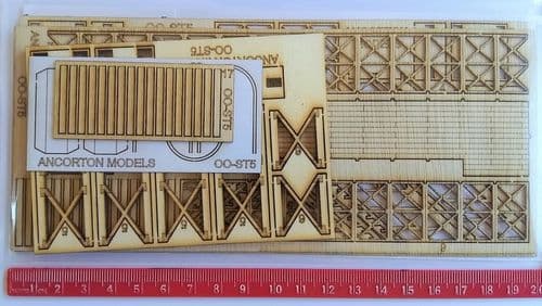 Ancorton Models OO Scale Platform Footbridge Double Track Kit