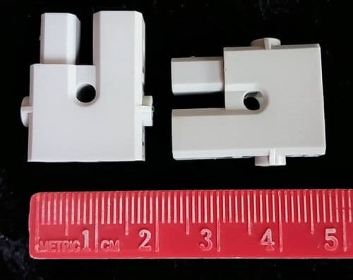 Baseboard Connectors 2 Pole Plug and Socket 15A