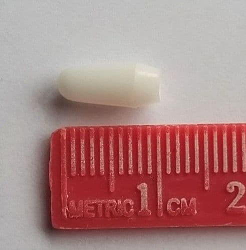 Mini Toggle Switch Covers White Pack of 50
