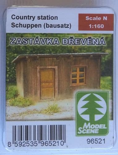 Model Scene 96521 Country Station Kit Scale N 1 160