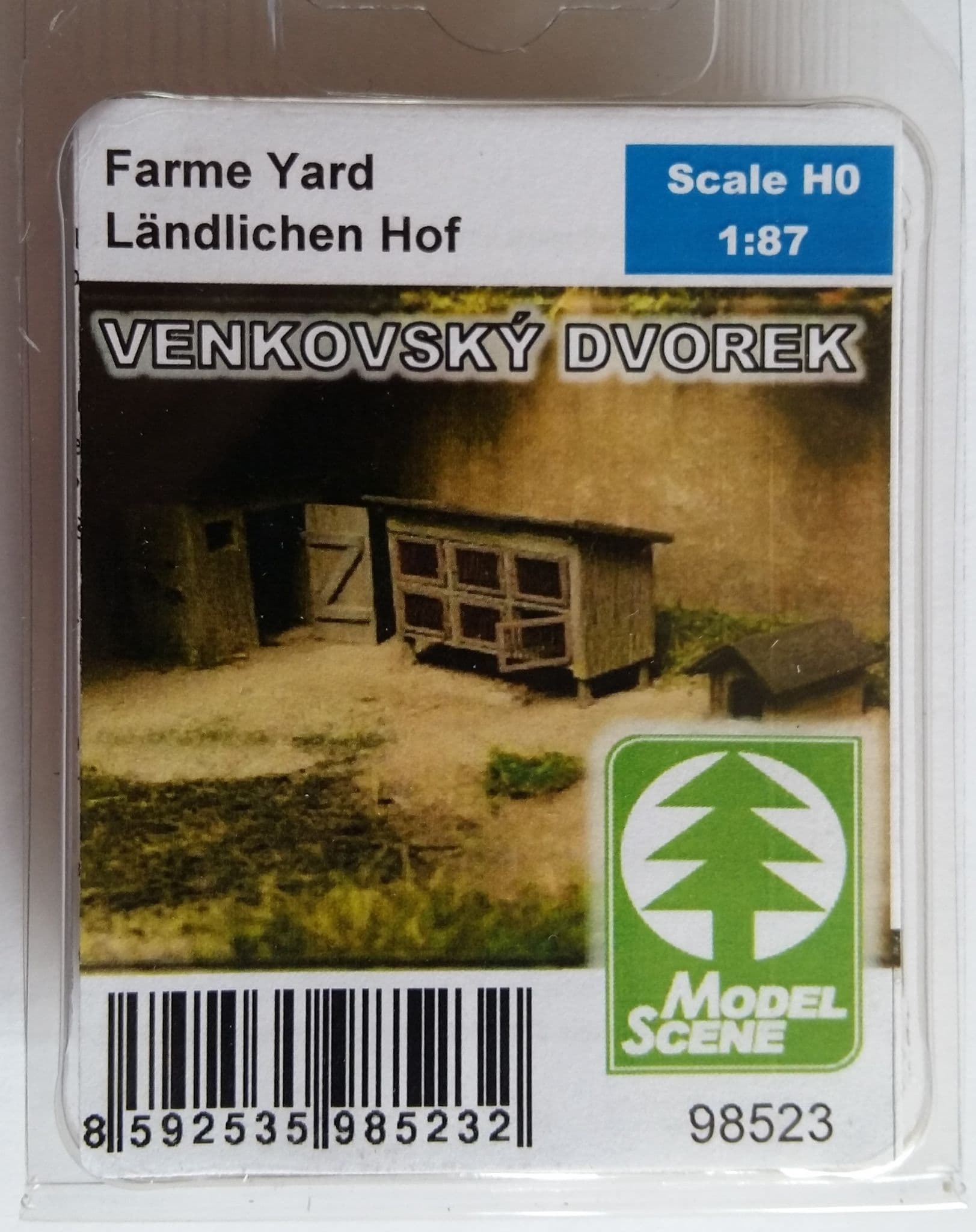 Model Scene 98523 Farm Yard Kit Scale HO 1 87
