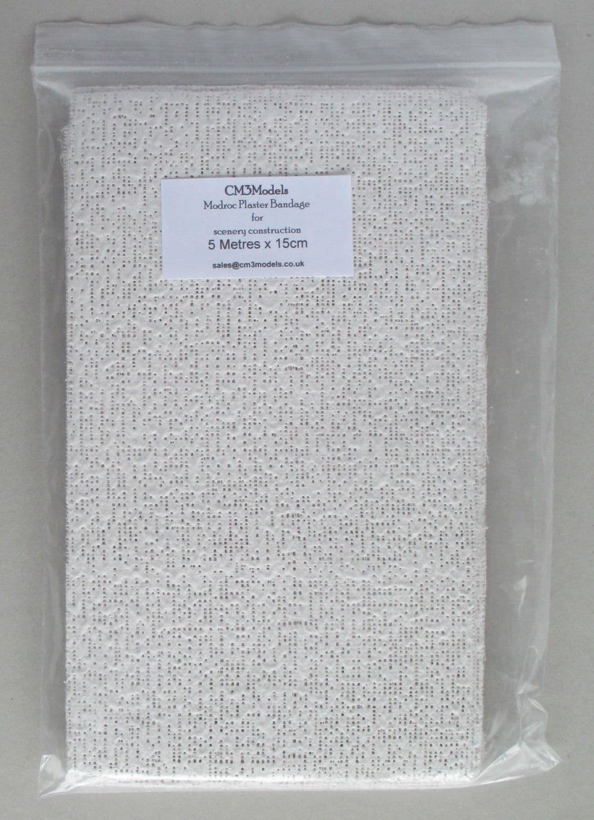 Modroc Plaster Bandage 5m x 150mm for scenery