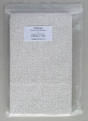 Modroc Plaster Bandage 5m x 150mm for scenery