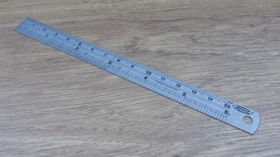 Rule 6 Inch Stainless Steel