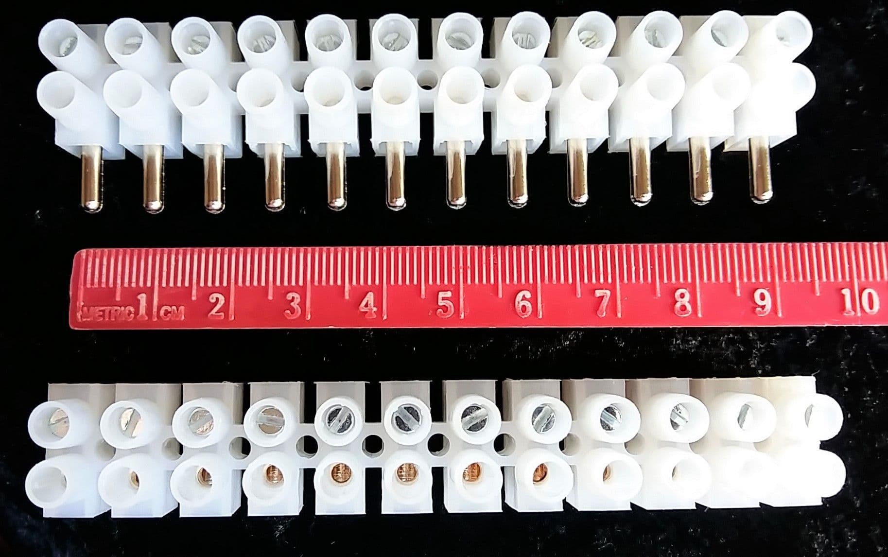 Terminal Strip 12 Way Male/Female 6A