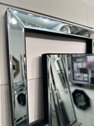 Mirror Glass Contemporary Modern Simple AZTEC Art Deco Wall Mirror ...