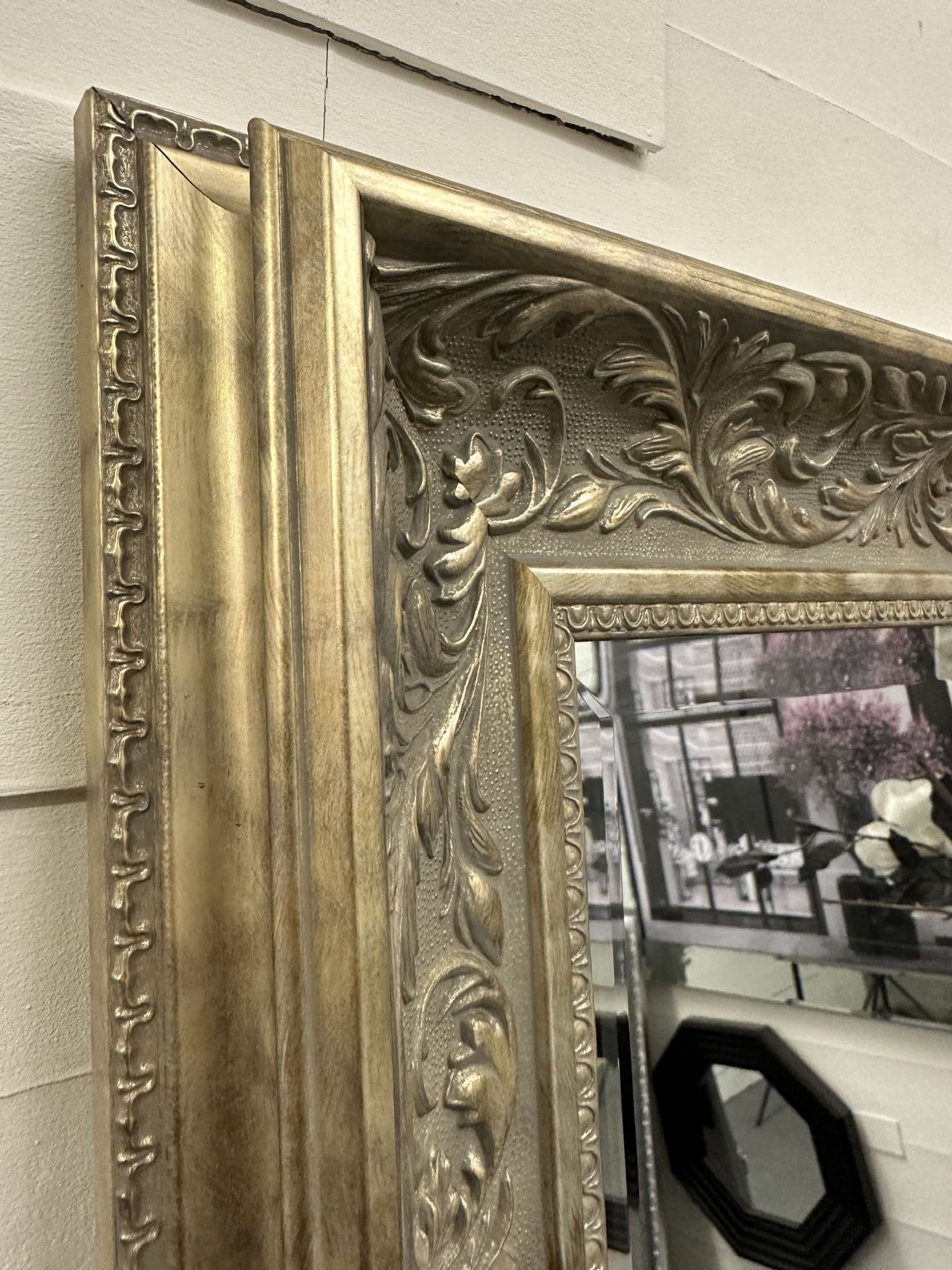 Mirror X LARGE Champagne Framed Mirror Ornate Elegant Decorative Wall ...