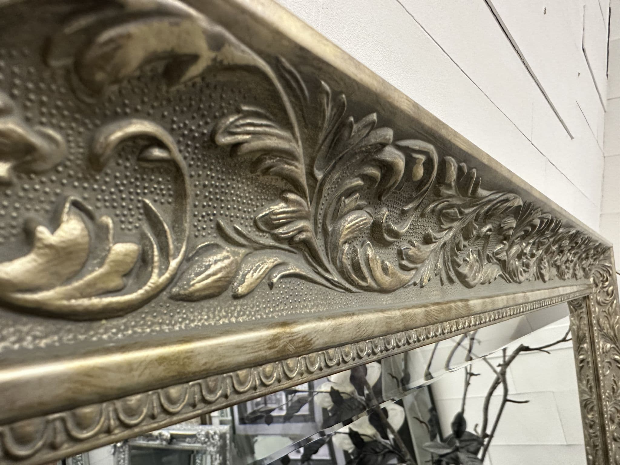 Mirror X LARGE Champagne Framed Mirror Ornate Elegant Decorative Wall ...