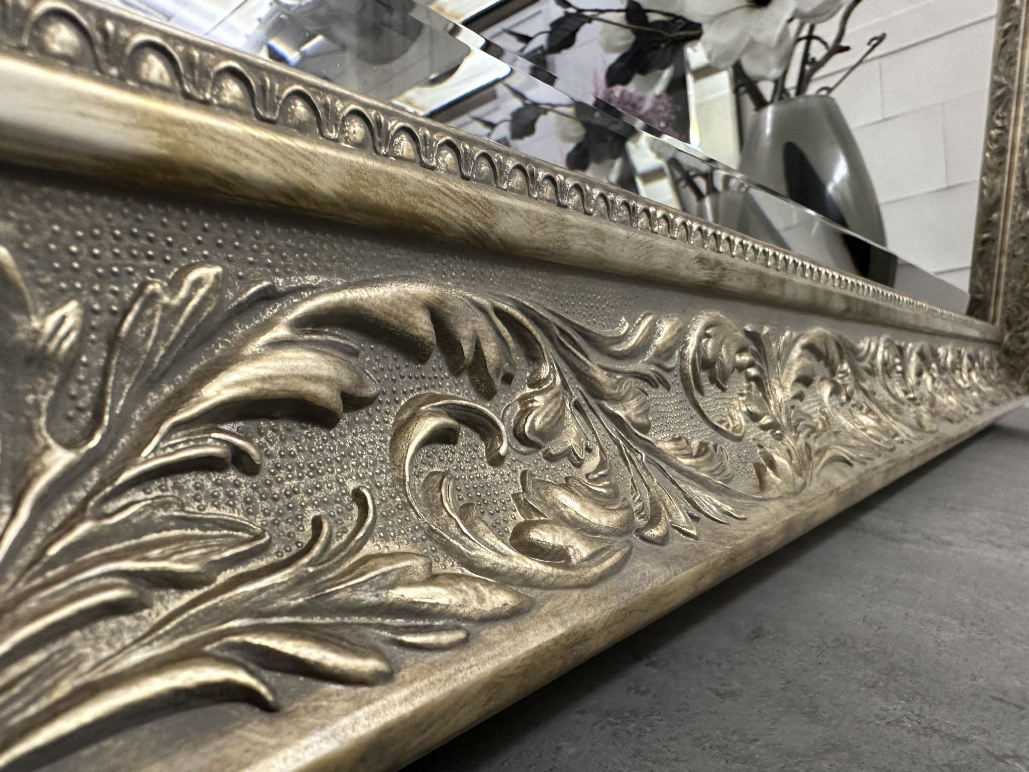 Mirror X LARGE Champagne Framed Mirror Ornate Elegant Decorative Wall ...