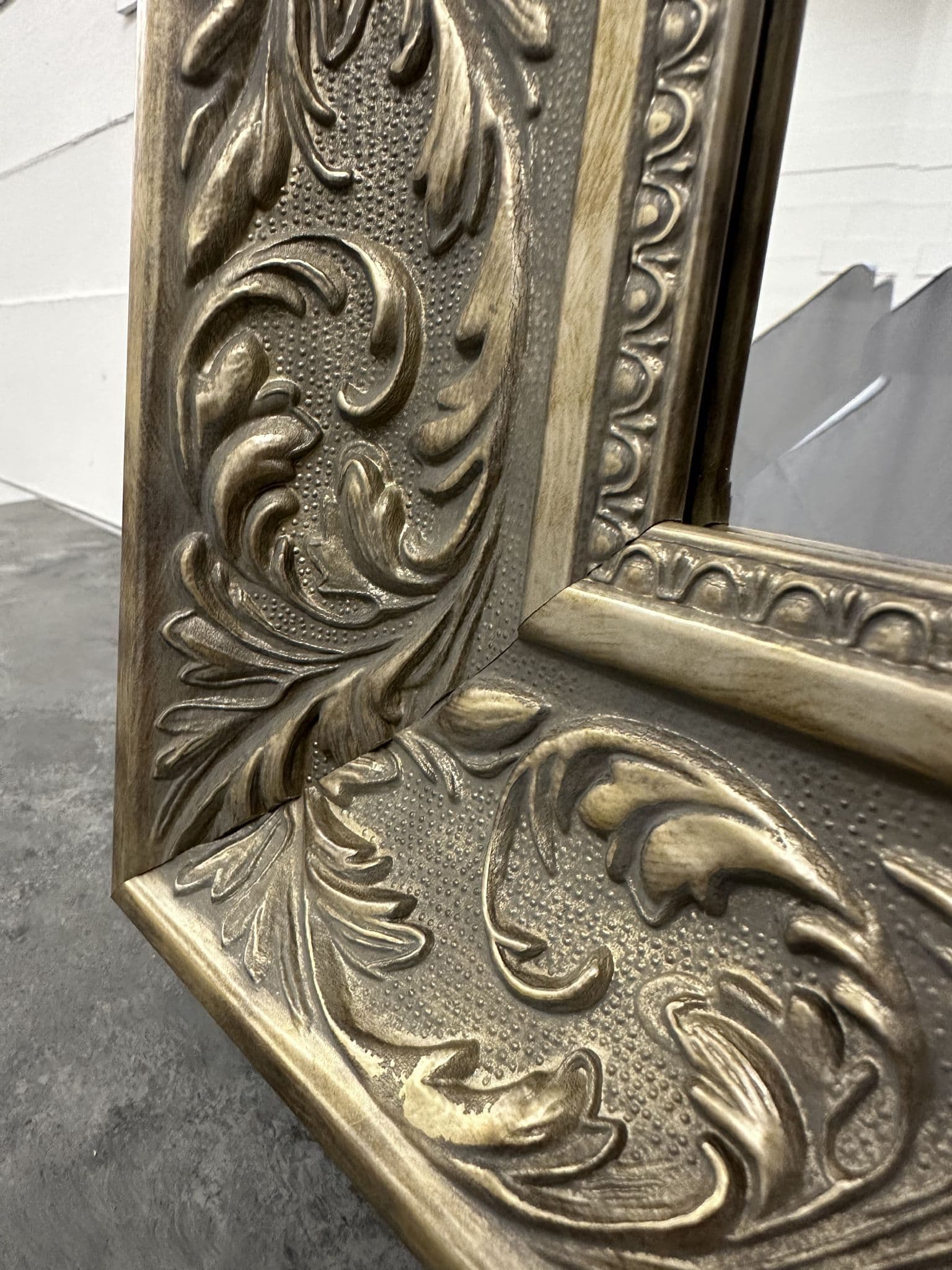 Mirror X LARGE Champagne Framed Mirror Ornate Elegant Decorative Wall ...