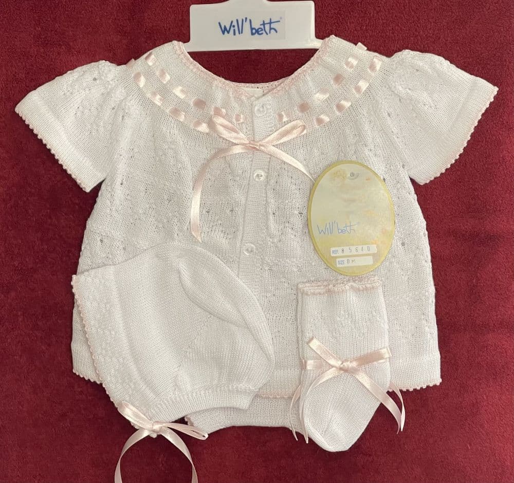 Baby 4pc Knit Set