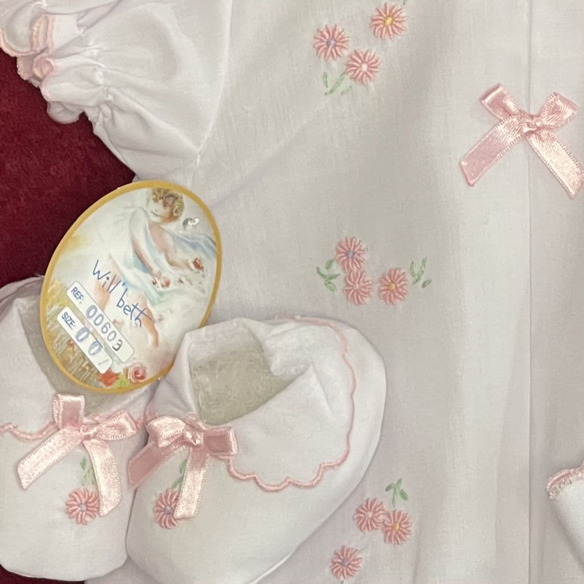 Sweet White Pink 4pc Set