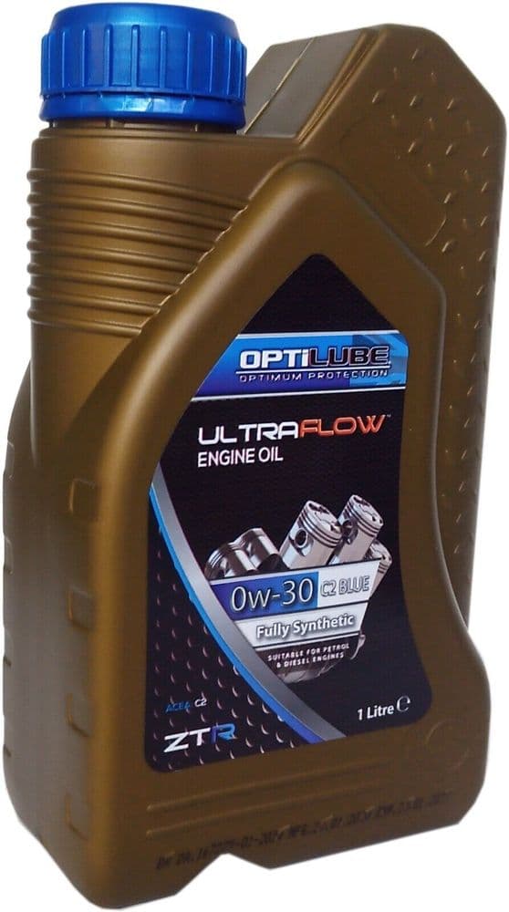 0W30 FULLY SYNTHETIC C2 BLUE Engine Oil B71 2312 1L LITRE OPTILUBE