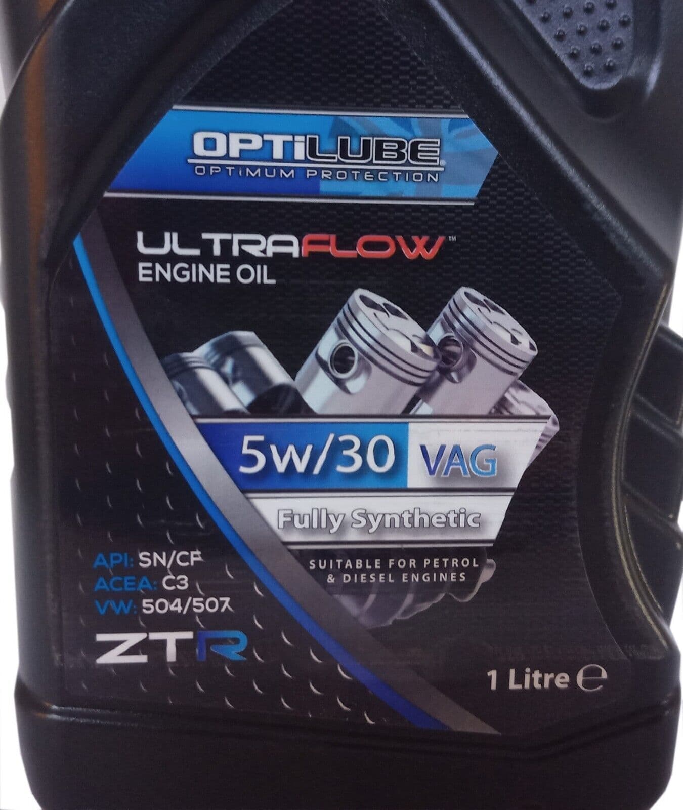 5W30 FULLY SYNTHETIC ENGINE OIL C3 VAG LOW SAPS API SN/CF CAR 1L 1 LITRE