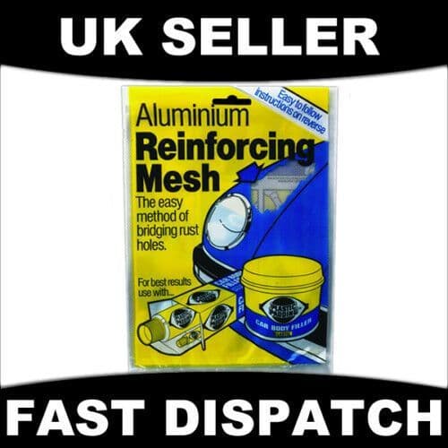 ALUMINIUM REINFORCING MESH CAR BODY HOLE FILLER 10 x 8"