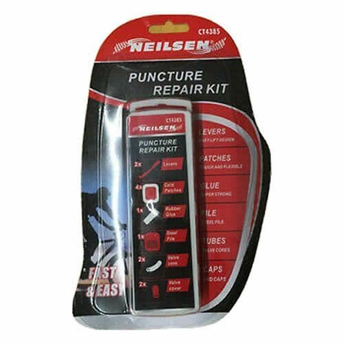 CYCLE BICYCLE BIKE INNER TUBE TYRE COMPLETE PUNCTURE REPAIR KIT GLUE ...