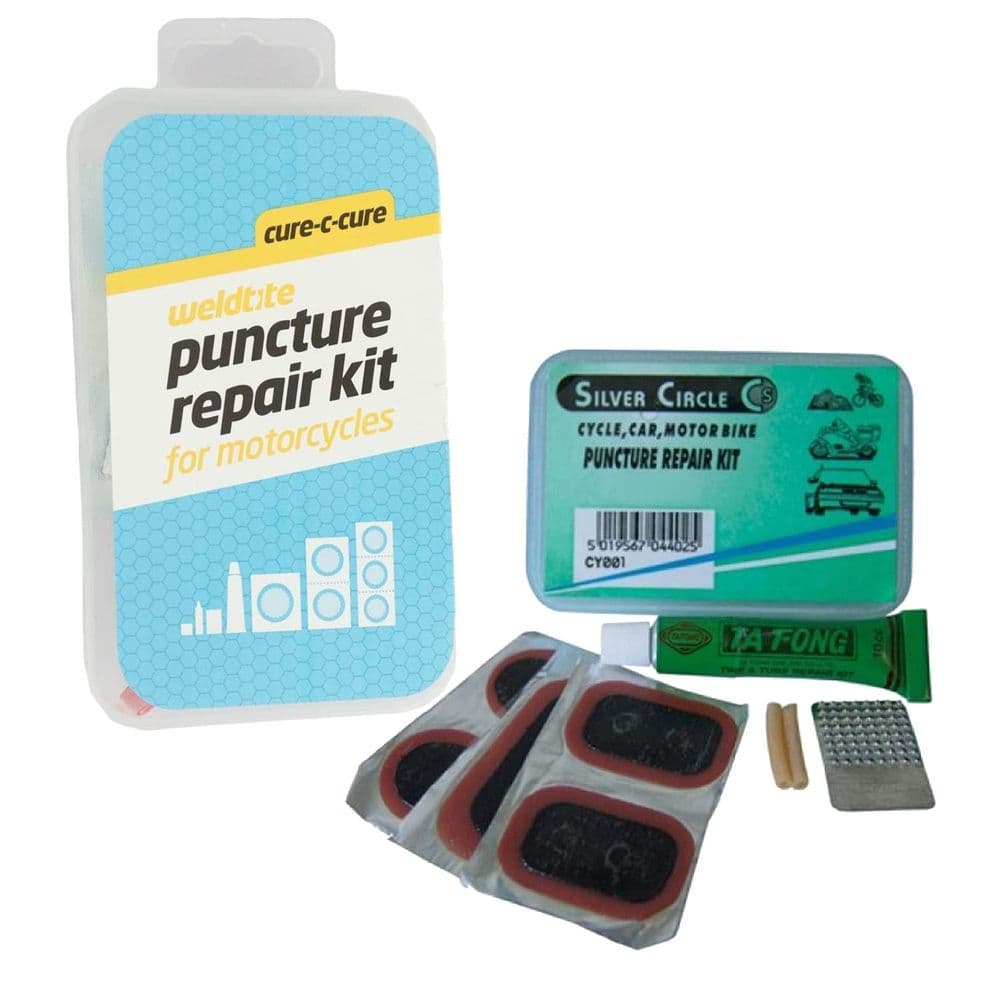 CYCLE BICYCLE BIKE INNER TUBE TYRE PNEUMATIC PUNCTURE REPAIR KIT CYCLING