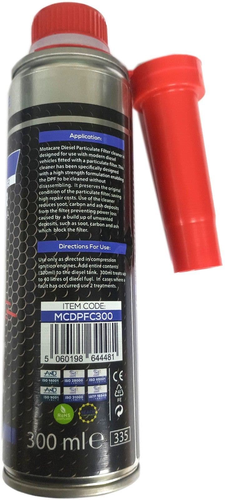DPF Cleaner Diesel Particulate Filter Cleaner Fuel Additive 300ML Motacare