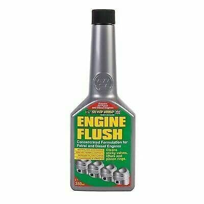 Engine Flush Cleaner Additive Petrol Diesel Engines 350ml Silverhook