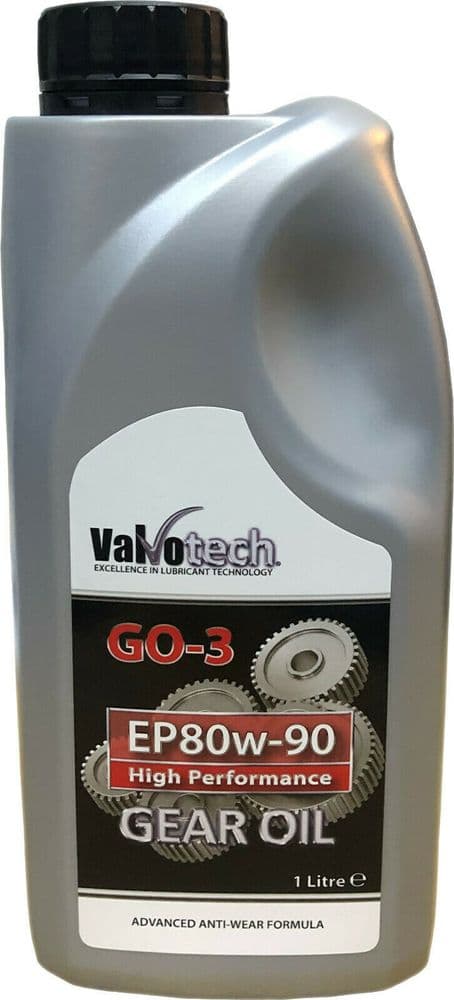 EP 80W90 GEAR OIL API GL-5 GEARBOX DIFF TRANSMISSION AXLE FLUID 1L LITRE