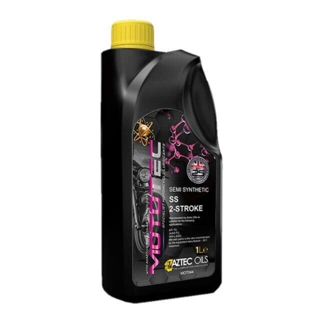 MOTOTEC SEMI SYNTHETIC SS 2-STROKE ENGINE OIL 1L LITRE