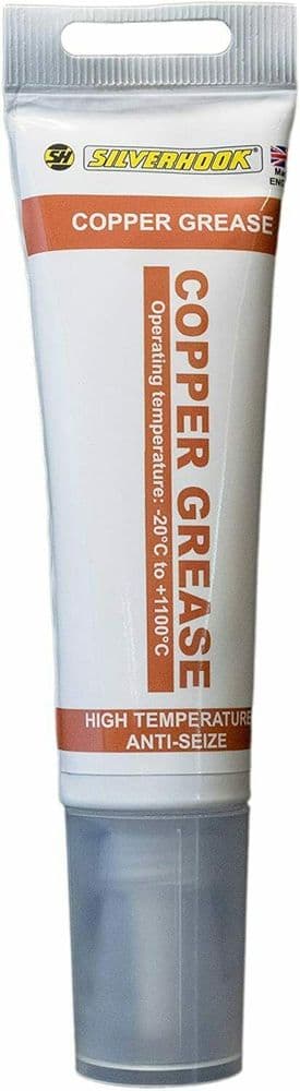 SILVERHOOK COPPER GREASE MULTI PURPOSE ANTI SEIZE ASSEMBLY COMPOUND 70G ...