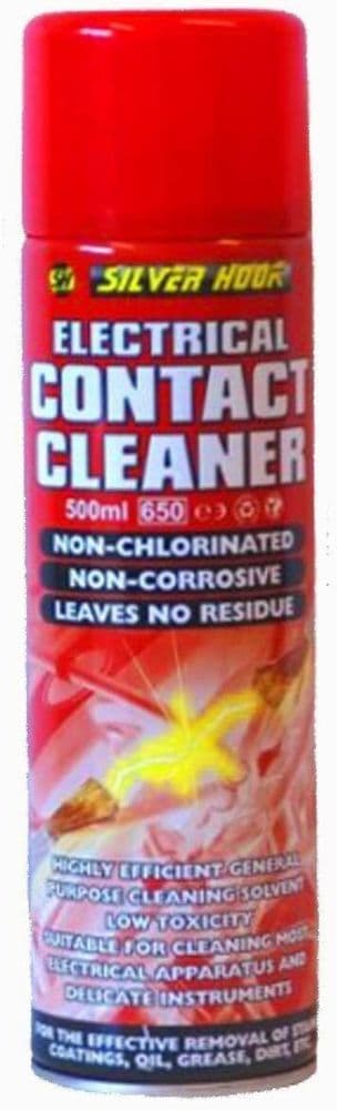 SILVERHOOK ELECTRICAL CONTACT CLEANER SPRAY SWITCH CIRCUIT DIRT REMOVER ...