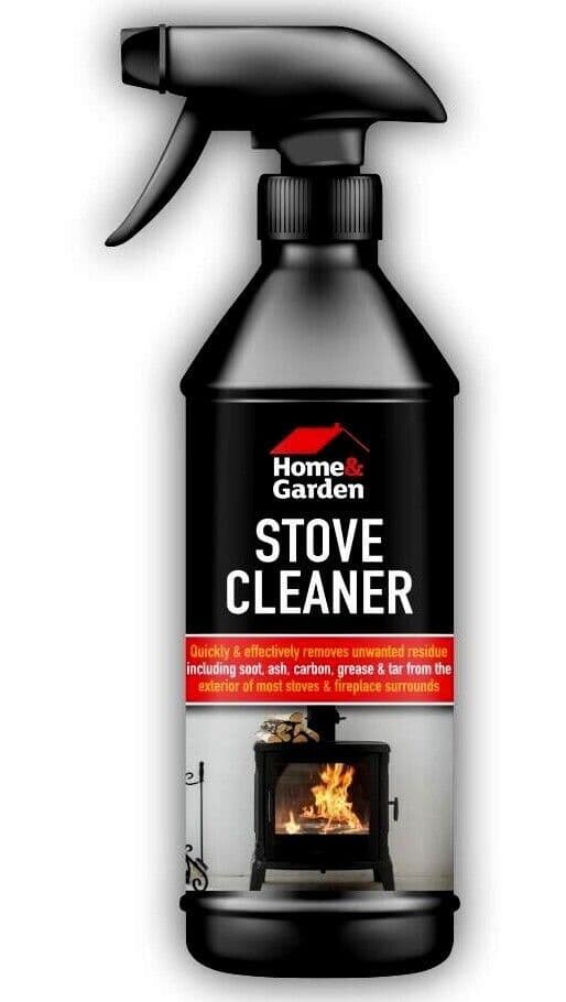 Stove Cleaner Spray Remover Stove Glass Soot Ash Carbon Grease Tar ...