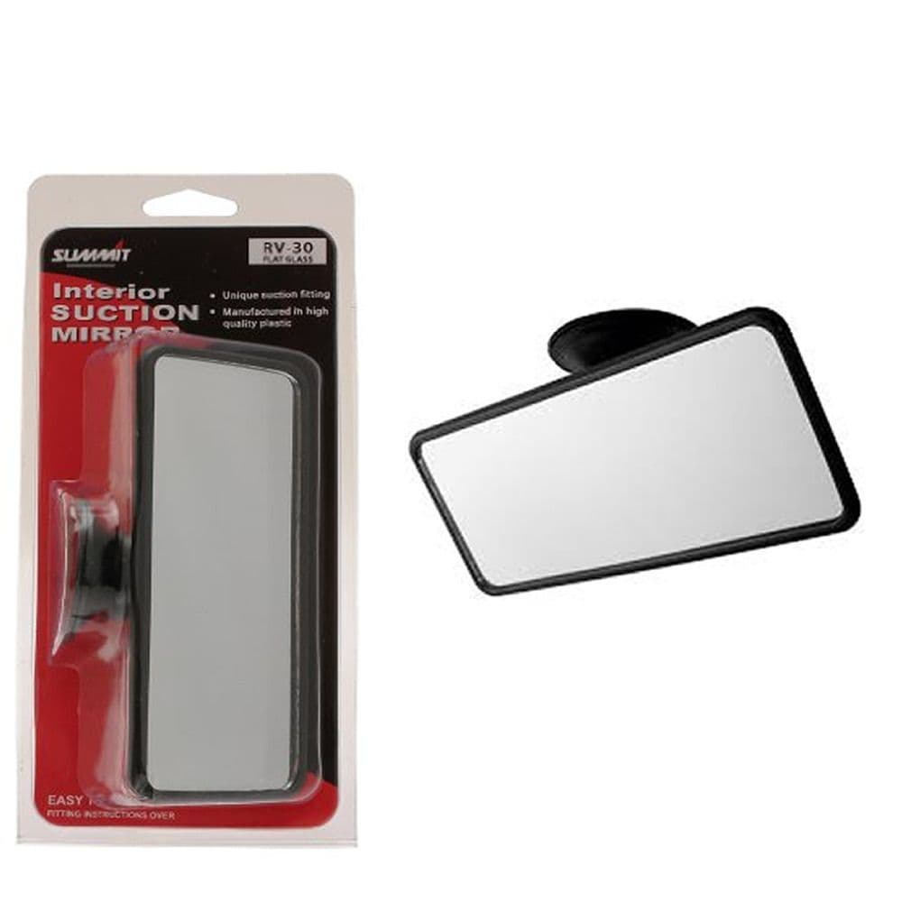 Universal Rear View Mirror Interior Car Adjustable Suction Adhesive ...