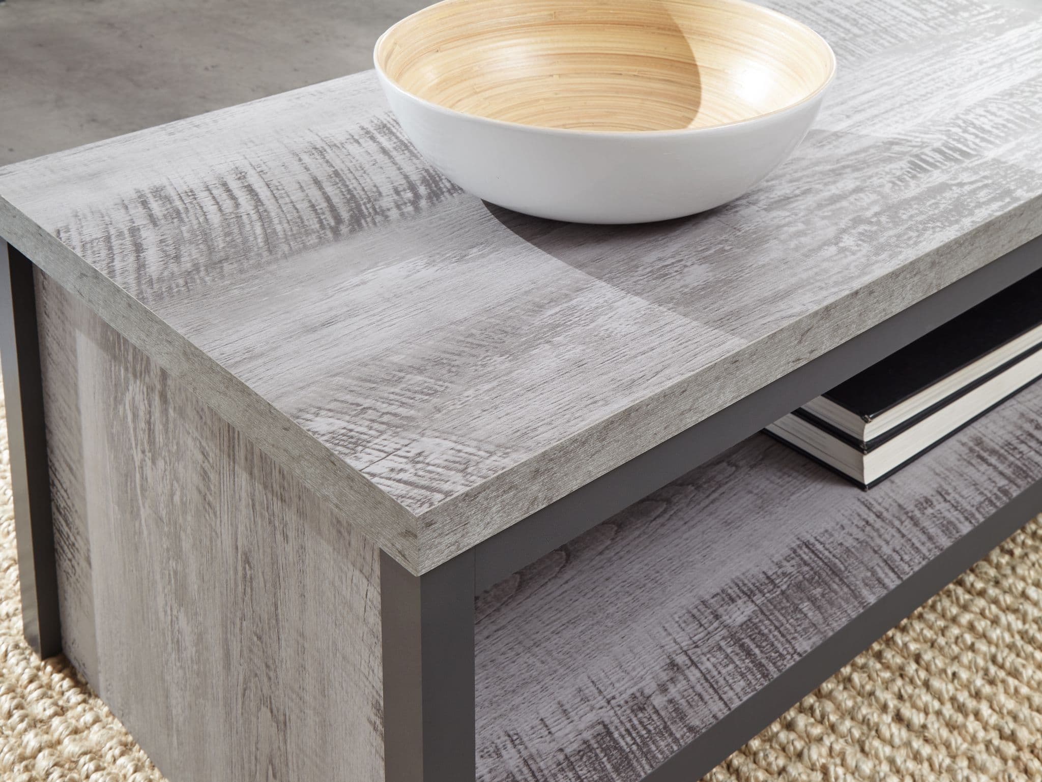 BOSTON SIMPLE COFFEE TABLE GREY