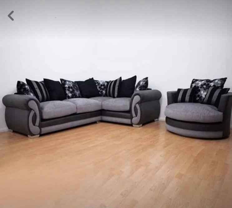 Nathan Corner Sofa and Cuddle Chair