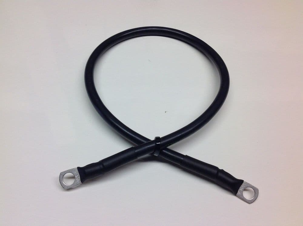 Battery Lead / Earth Lead made to measure 110amp Black 16mm2 Cable ...