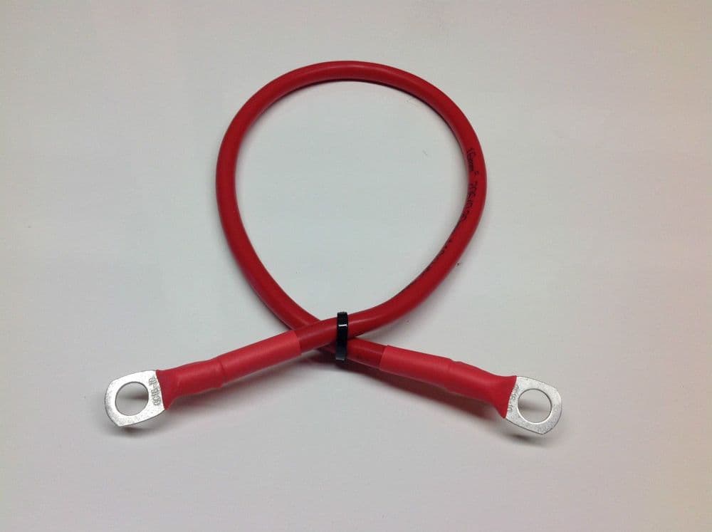 Battery Leads / Power Leads made to measure 170amp Red 25mm2 Cable ...