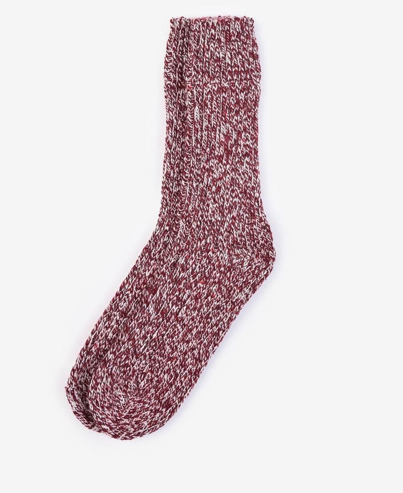 Barbour Allen Socks in Bordeaux