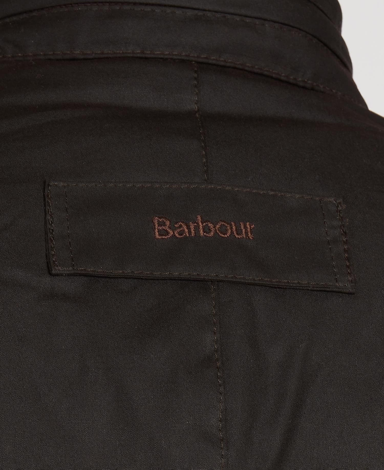 Barbour Corbridge Wax Jacket in Rustic Brown
