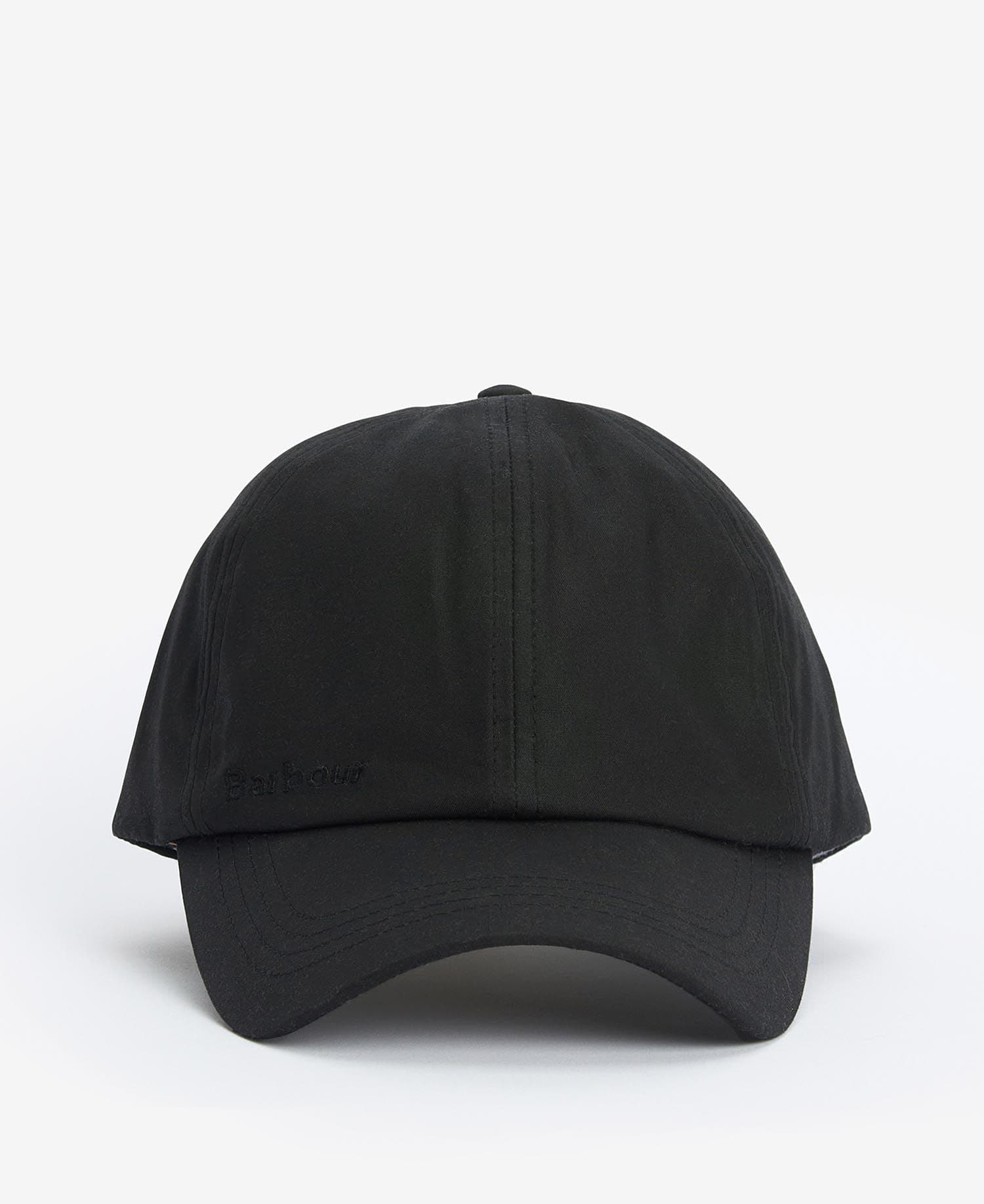 Barbour Wax Sports Cap in Black