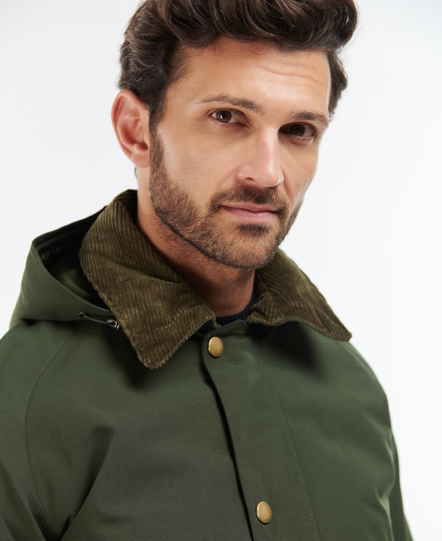 Barbour Winter Ashby Jacket in Olive