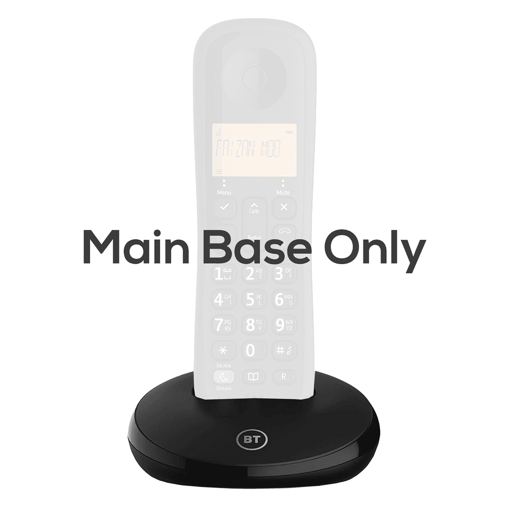 BT Everyday Main Base Only Without Answer Machine