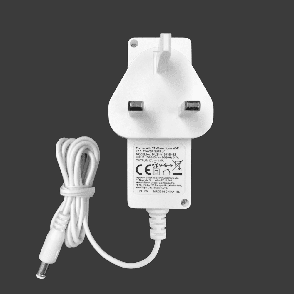BT Whole Home Wi-Fi Power Supply