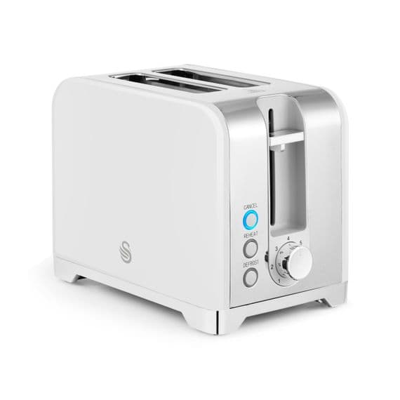 Solace 2 Slice SS Toaster ST19031WHT