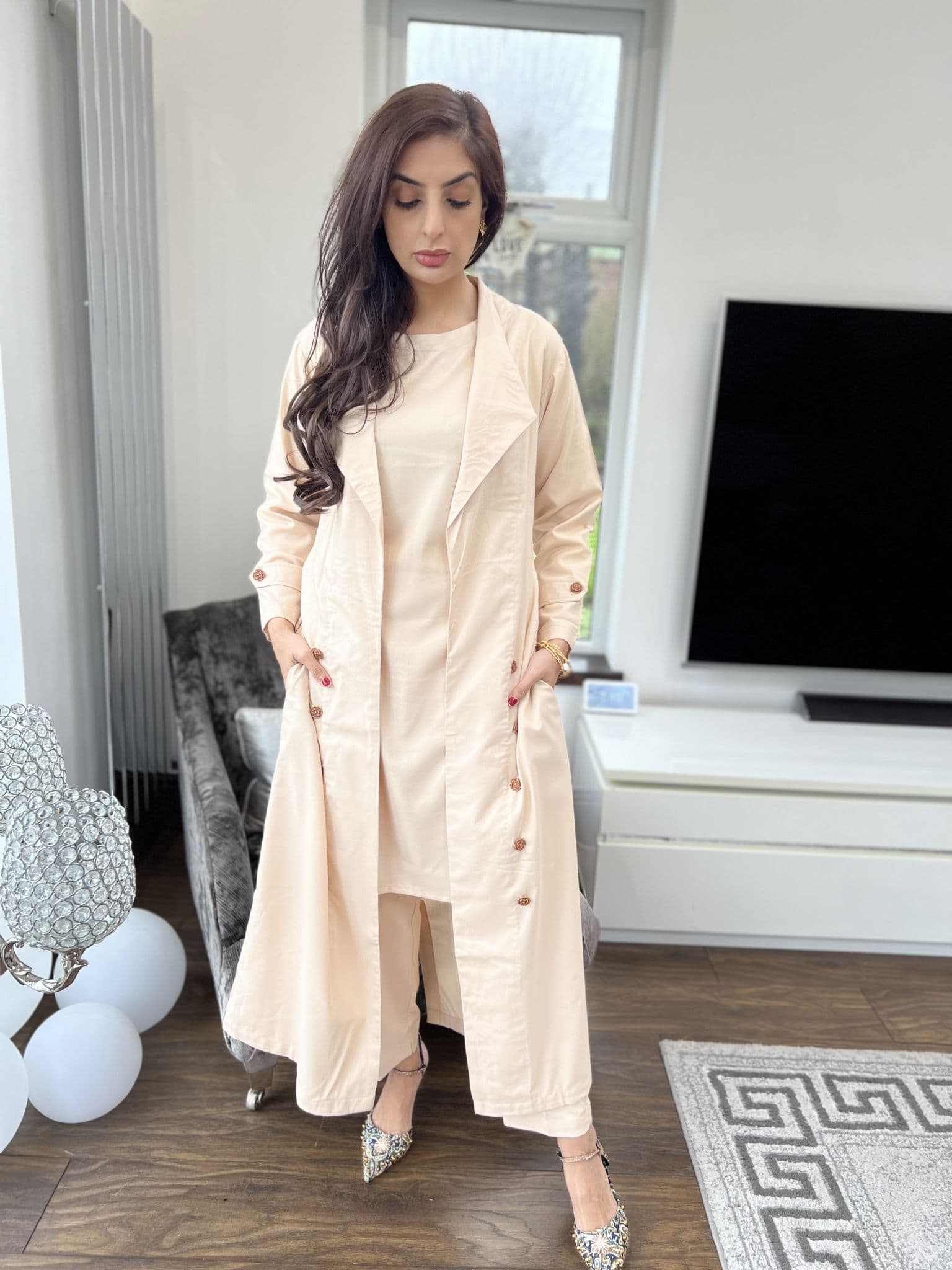 Helena Turkey Jacket 3 Piece Suit - Modest wear