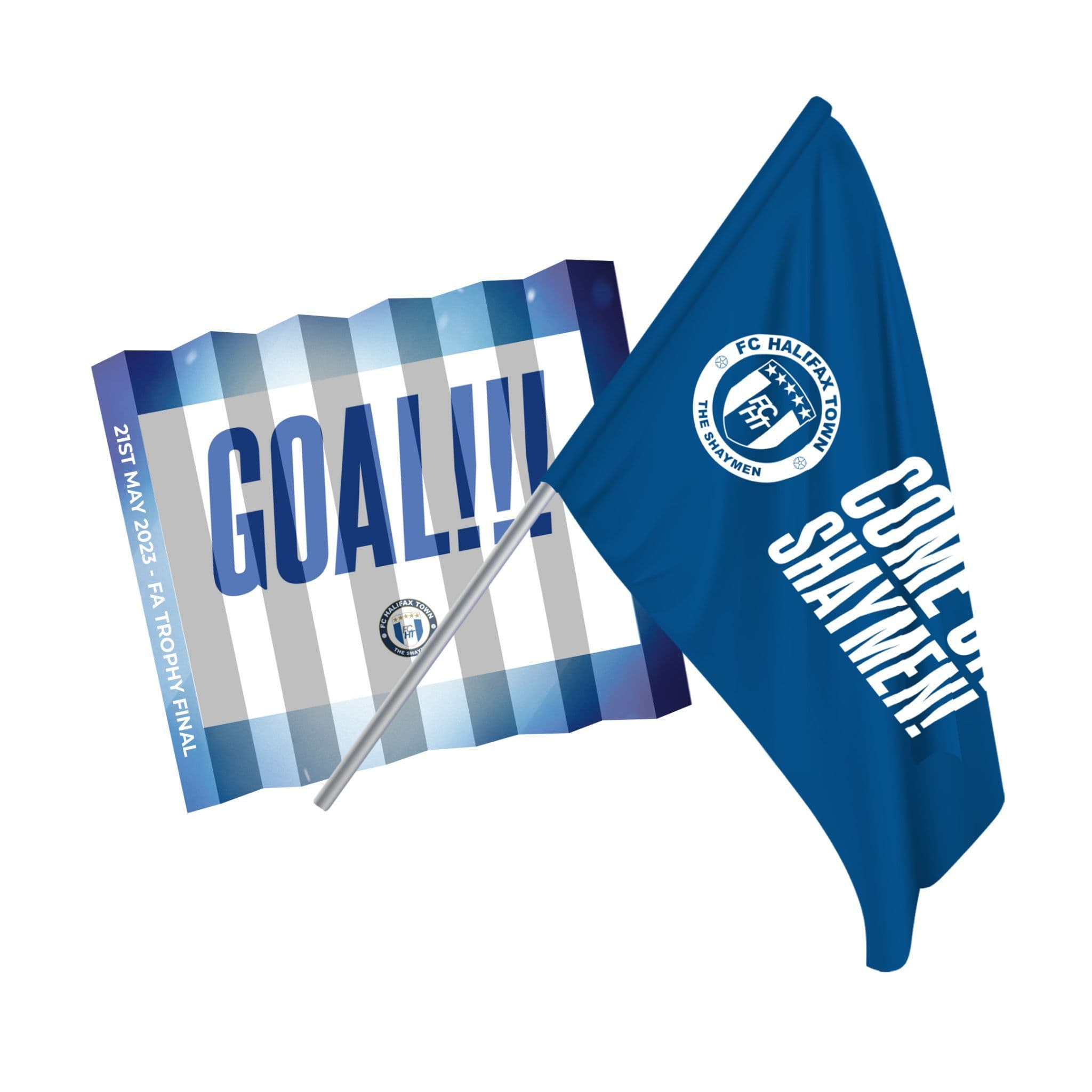 FAN PACK FOR NOAH - FLAG & CLAP BANNER