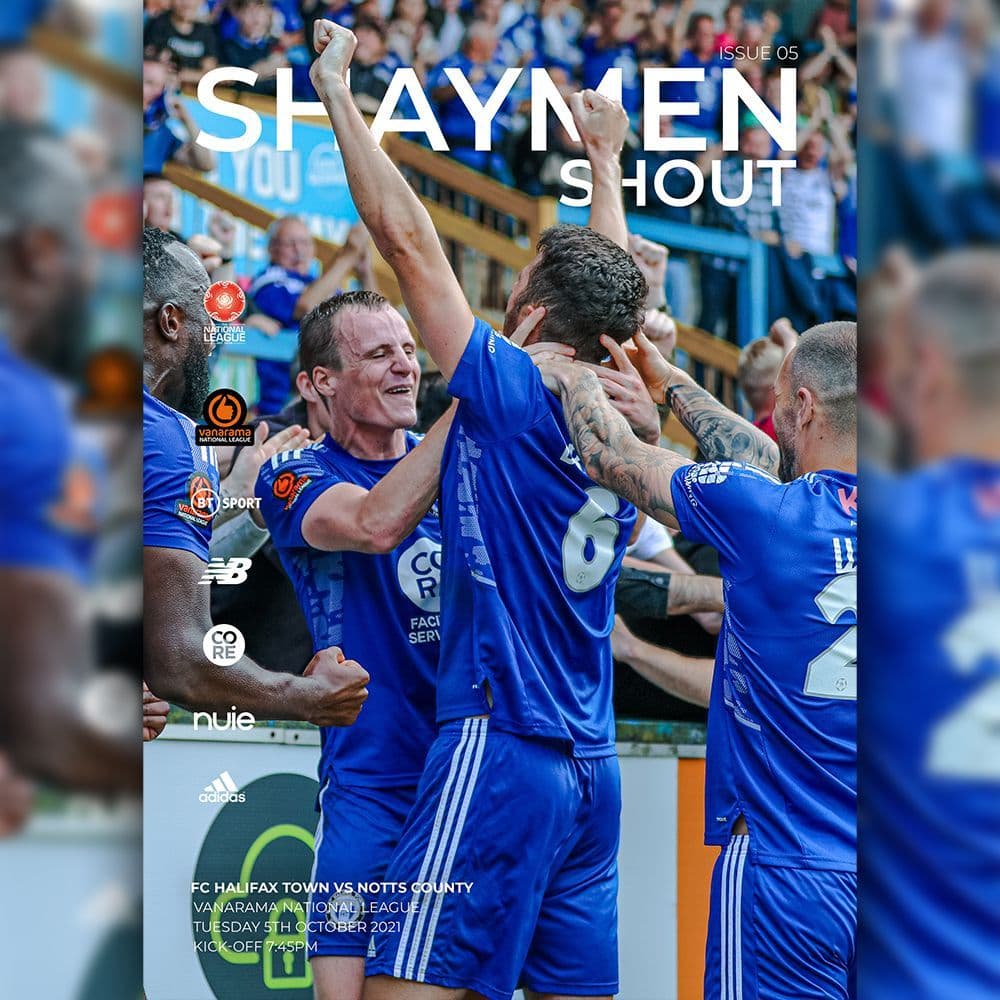 PROGRAMME FCHT VS NOTTS