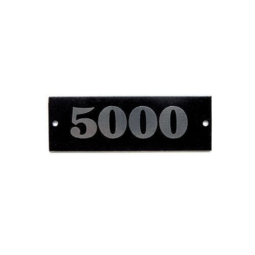 5000 LMS Cl 5 Locomotive Etched Nameplate