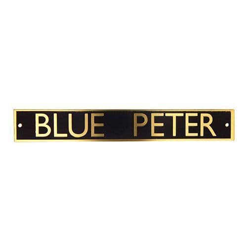 Blue Peter Locomotive Etched Nameplate