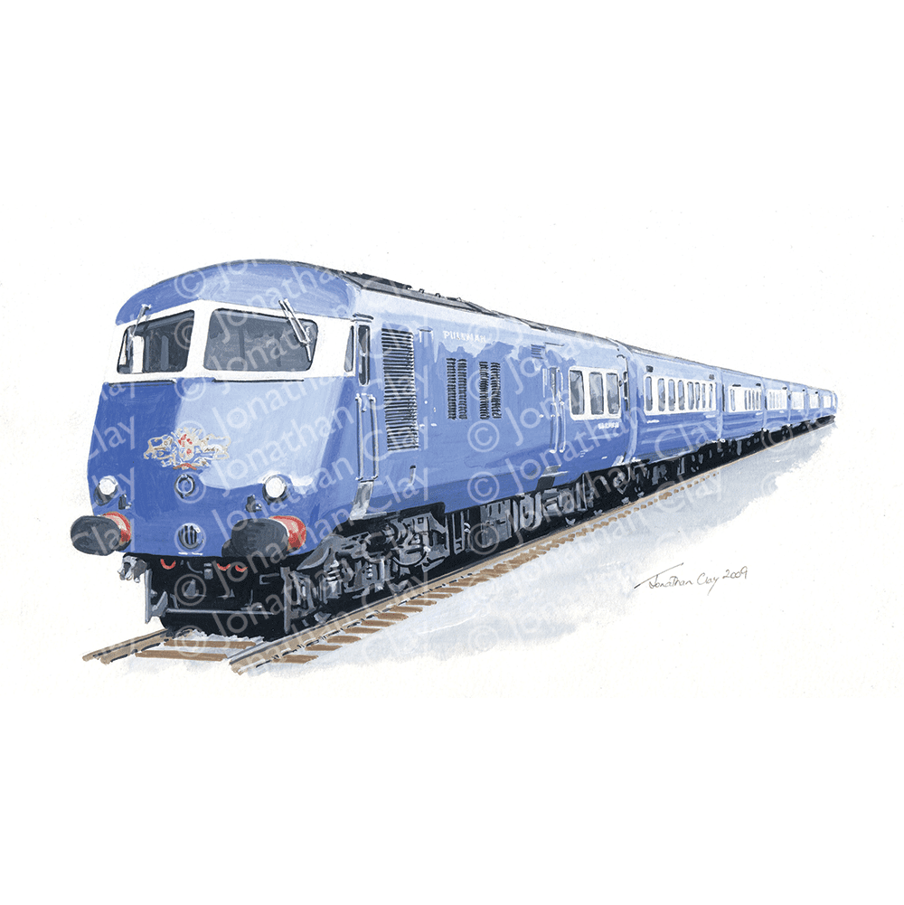 Blue Pullman DMU Badge