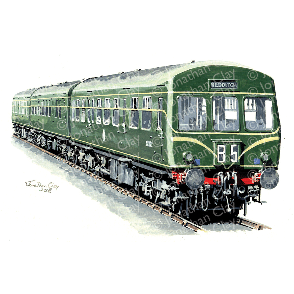 BR Metro-Cammell Class 101 Diesel Multiple Unit - BR Green Livery Mug