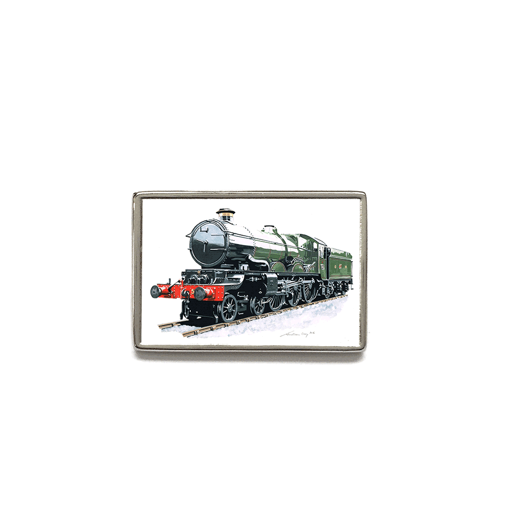 Castle Class 4-6-0 No 5080 Defiant GWR Livery Badge