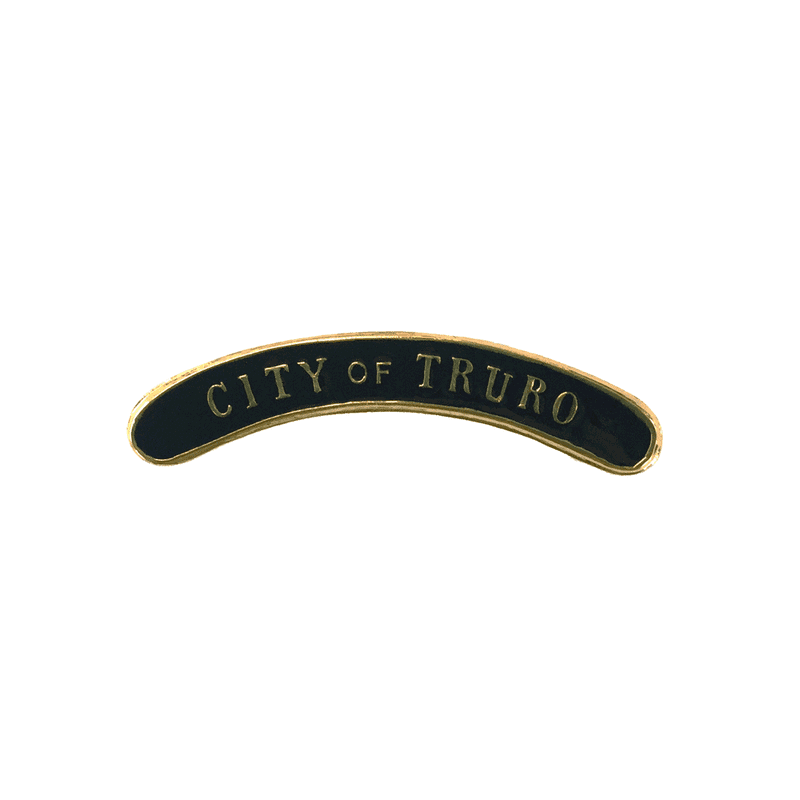 City of Truro Locomotive Nameplate Badge
